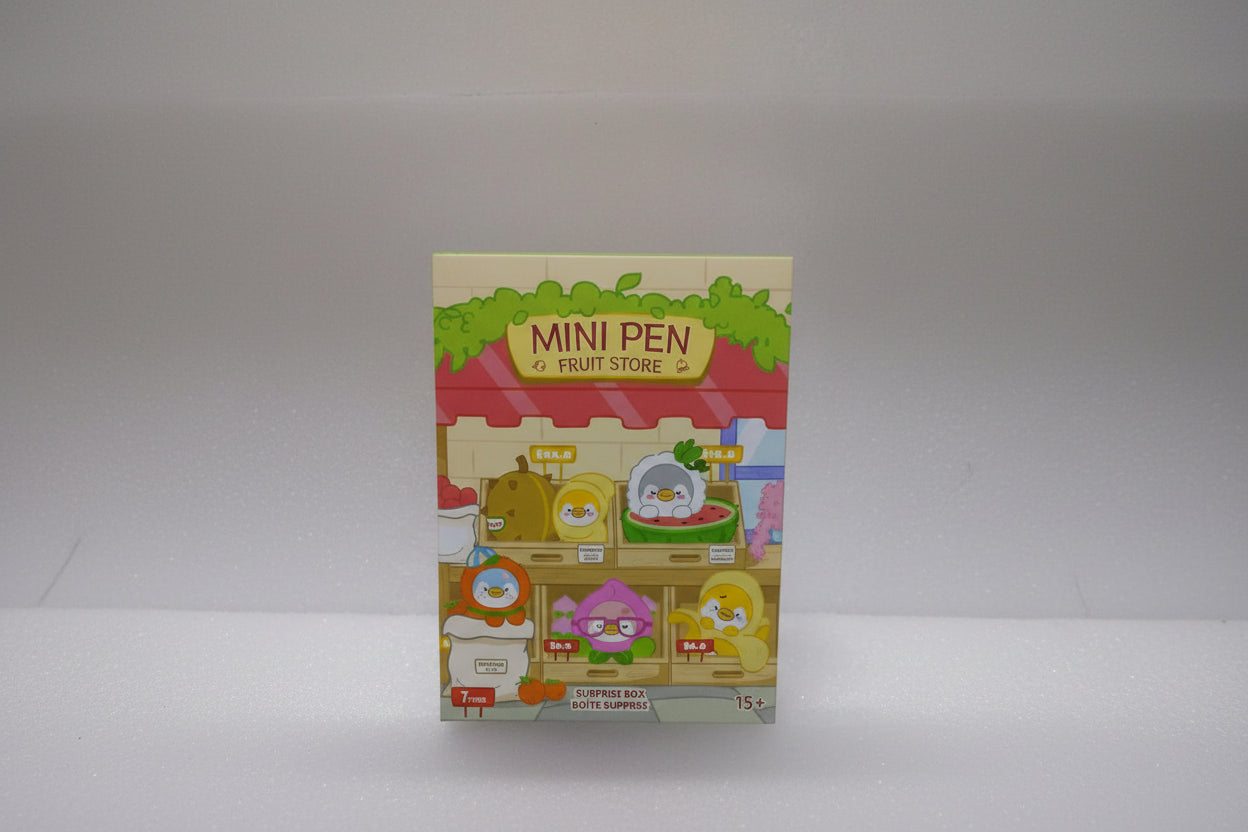 Mini Pen YUMYUM Fruits Collection Vinyl-Face Plush Ornament (Surprise ...